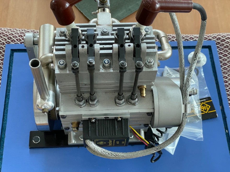 Machinist Made 50cc 2-cylinder Water Cooled RC Marine Engine | eBay