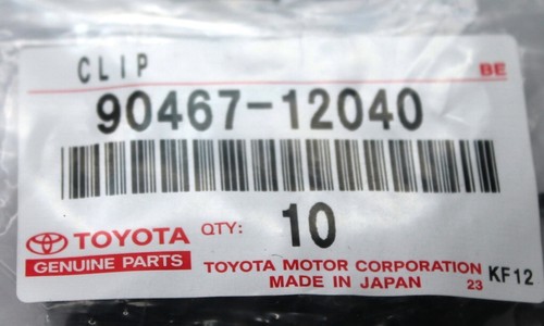 TOYOTA HILUX GRILLE CLIP 1988-2004 MOST VERSIONS 10 PACK NEW GENUINE ...