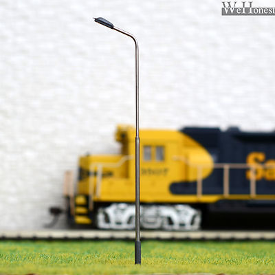 10 x OO / HO Scale Model Train Lamps Railroad Lamp posts Led Street ...