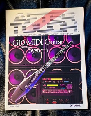 Yamaha After Touch Users Group magazine, G10 Midi Guitar System, 20p ...