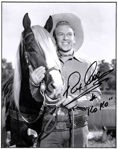 Allen, Rex: Autographed 8"x10" photo / still – {c} Rex Allen and KoKo ...