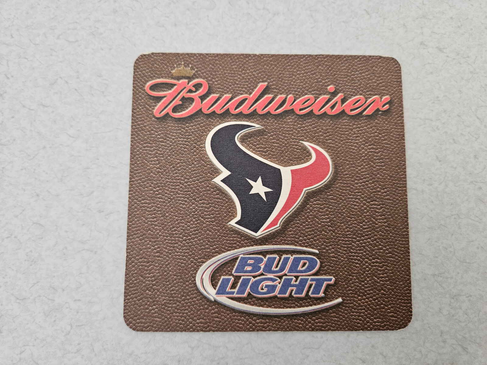RS20 Houston Texans 2004 NFL Football Coaster Schedule - Bud/Bud Light ...