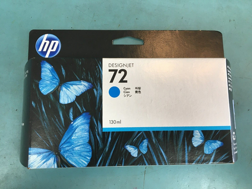 GenuineHP 72 130-ml Cyan DesignJet Ink Cartridge, C9371A. New Sealed ...