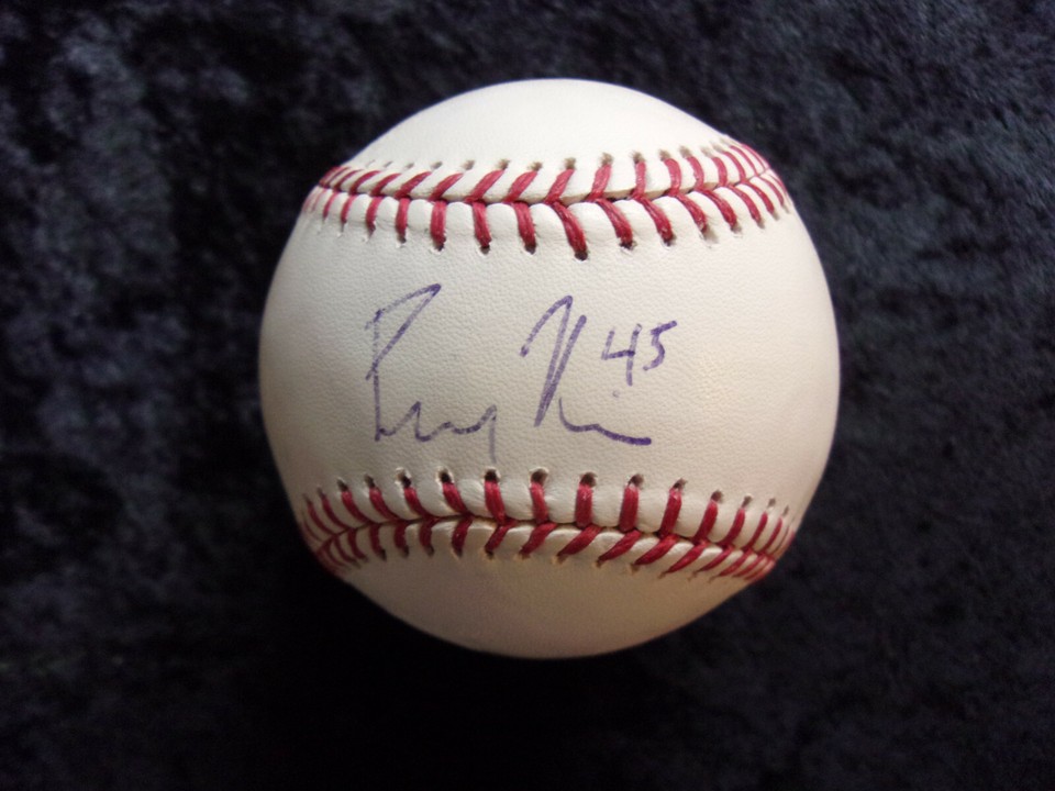 Phil Klein Texas Rangers Signed Rawlings OMLB Bud Selig Baseball | eBay