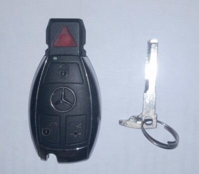 MERCEDES BENZ C CL CLA CLS Class REMOTE SMART KEY FOB w Uncut Emergency ...