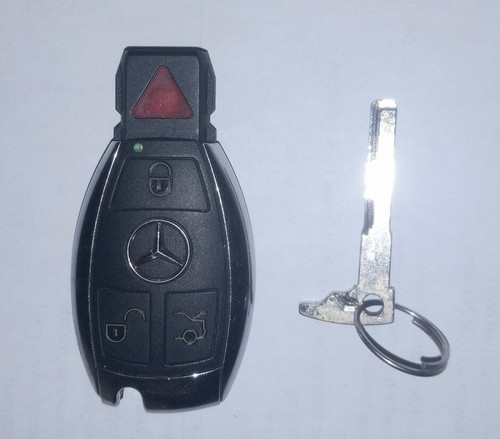 MERCEDES BENZ C CL CLA CLS Class REMOTE SMART KEY FOB w Uncut Emergency ...