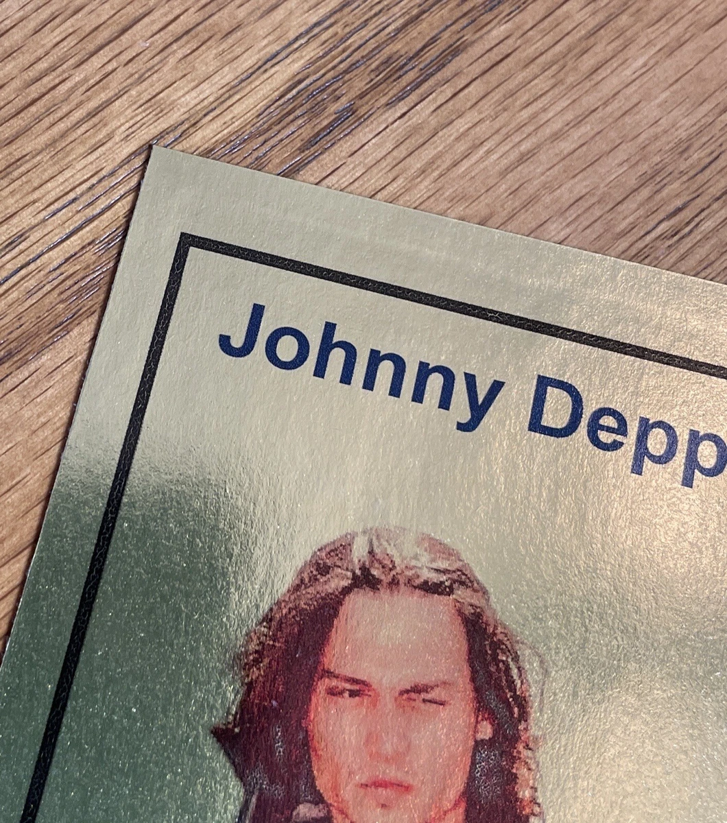 Johnny Depp High School Yearbook