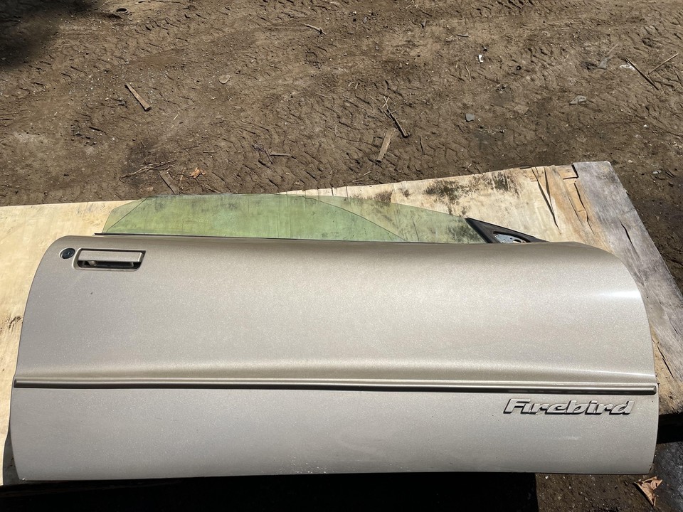 1993-2002 Pontiac Firebird Front Passenger Right Door Pewter (382E) Oem ...