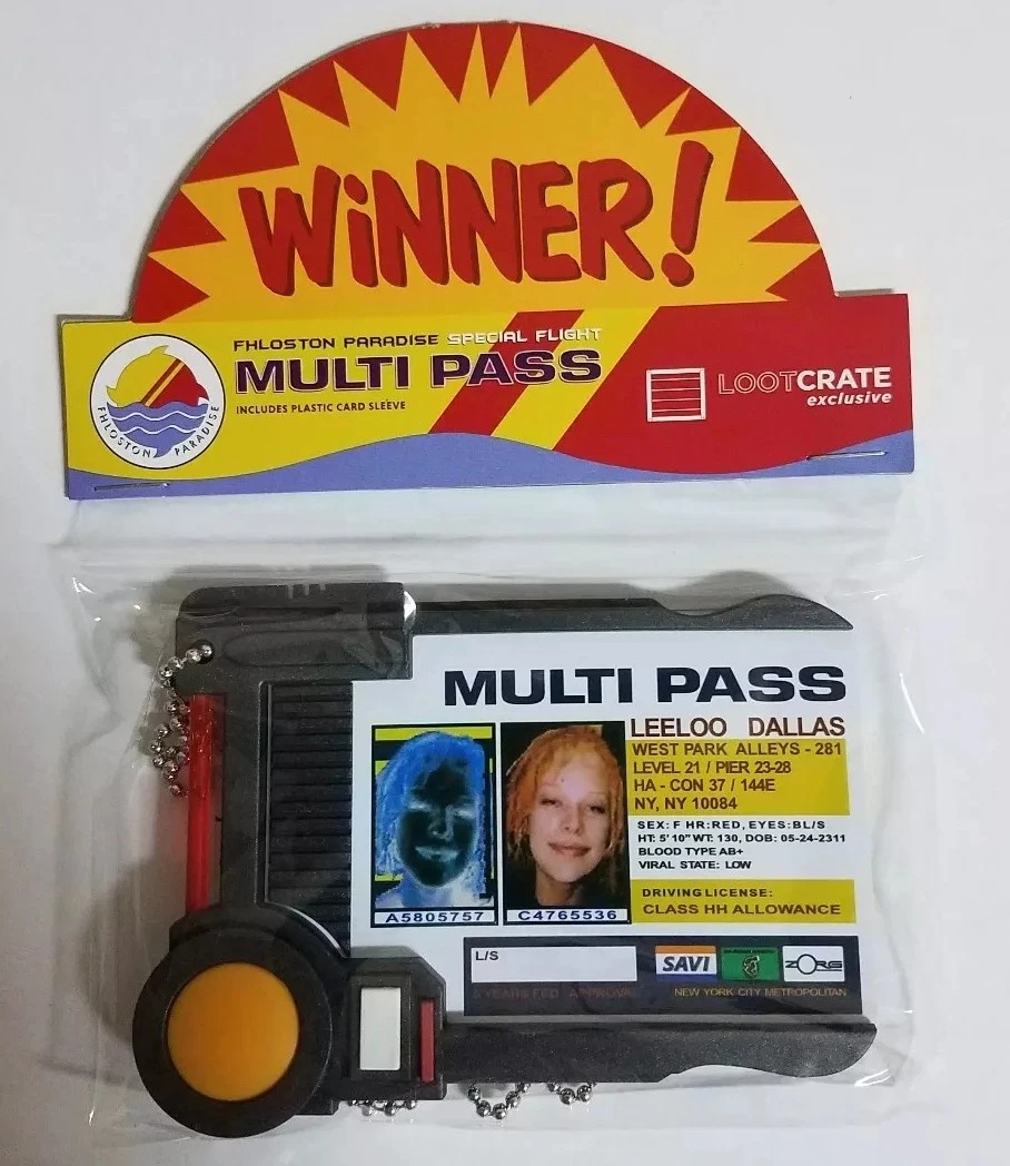 Leeloo Fifth Element Multipass