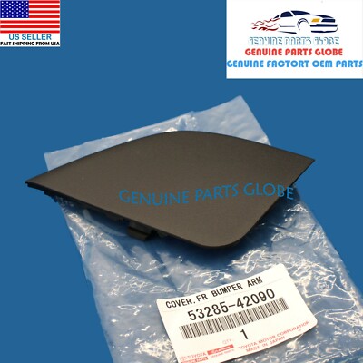 GENUINE TOYOTA 16-18 RAV4 RIGHT PASSENGER FRONT BUMPER TOW EYE CAP ...