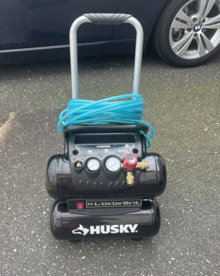 Air Compressors - 4 Gallon Twin Stack Air Compressor