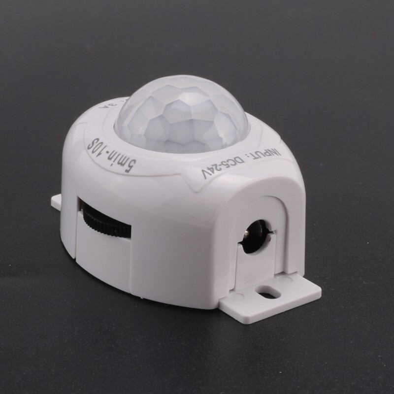 PIR Infrared Motion Sensor Detector DC5-24V Auto on Off Timer Switch ...