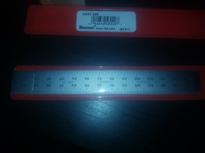 Rules - Starrett Ruler