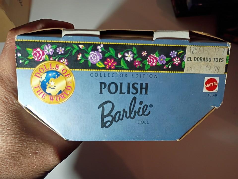 1997 Polish Barbie Mattel #18560 Dolls of The World Collection NIB NEW ...