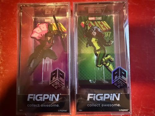 Figpin X-Men '97 Gambit #2134 NYCC 2025 Exclusive & Rogue #2135 Artist ...