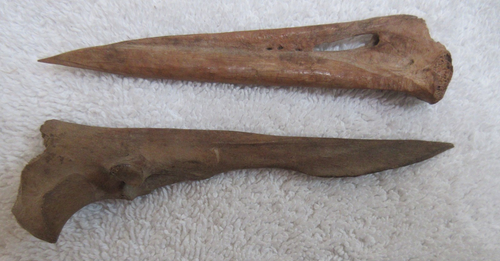 TWO VERY NICE OLD BONE AWLS--NR! | eBay