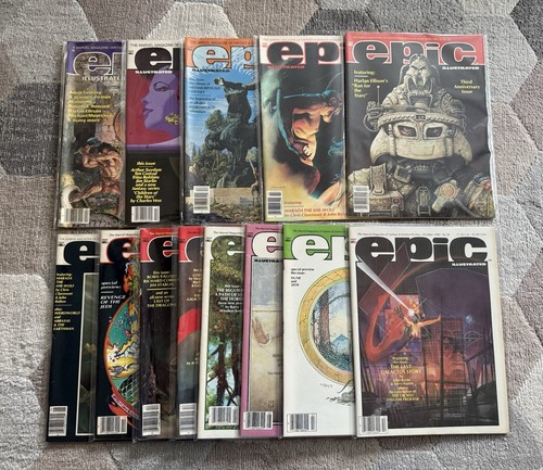 Epic Illustrated Magazine Lot of 13 1980-1985 Lot Of 13 DUNE, 2001 | eBay