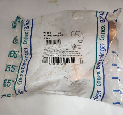 Conex / Banninger - K5002 - K65 1-5/8" 90 Deg Bend - Copper Fitting | eBay
