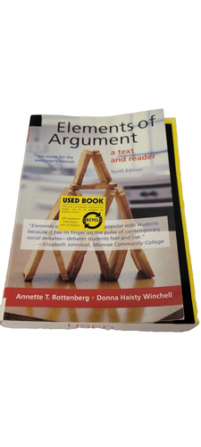 Elements of Argument : A Text and Reader by Donna Haisty Winchell and ...