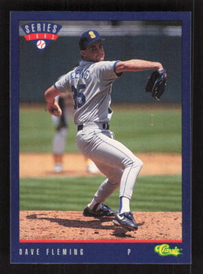 1993 Classic Game #T34 Dave Fleming Seattle Mariners | eBay
