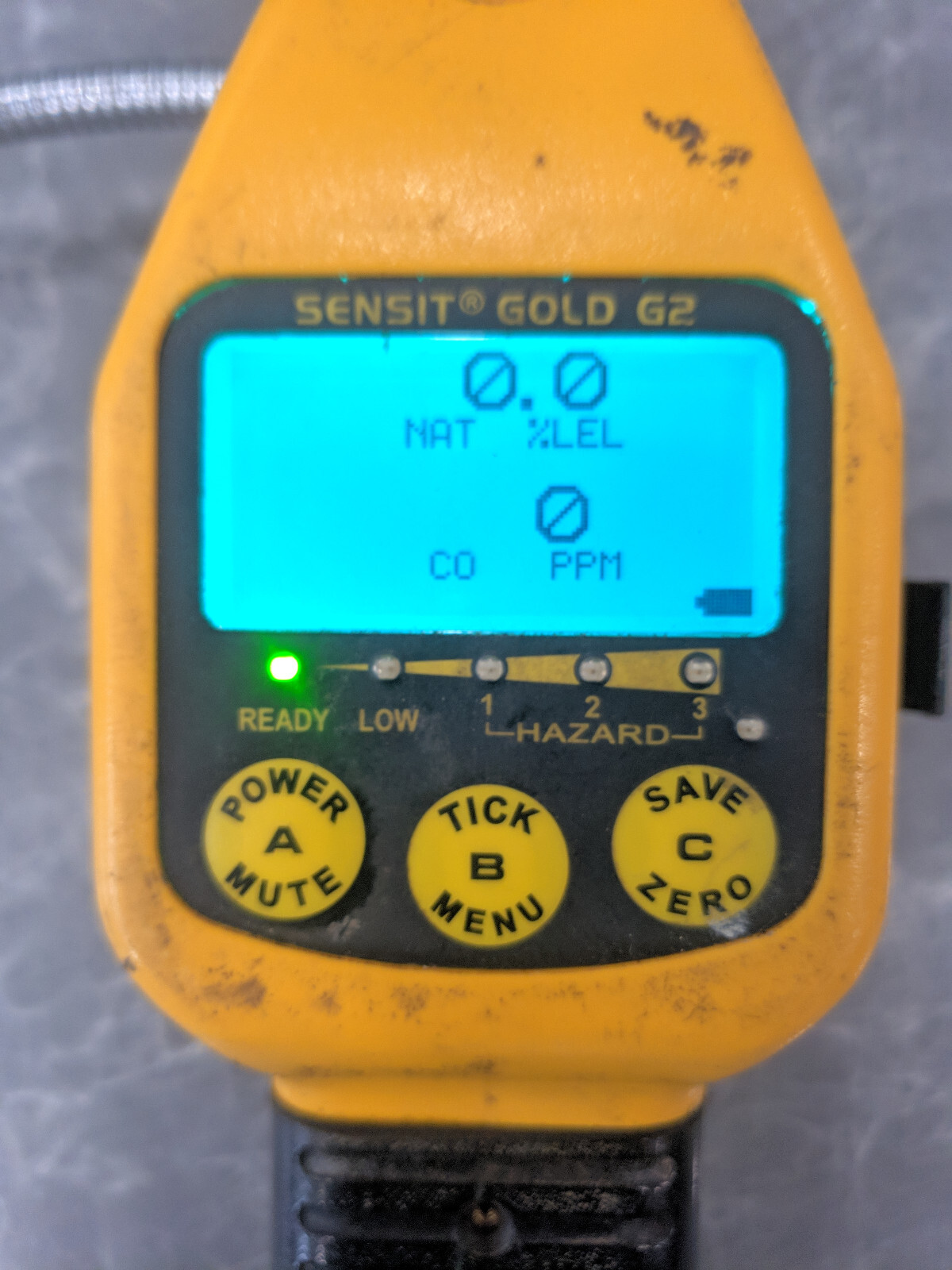 SENSIT Gold G2 Combustible Gas Leak Detector - Tested Functional