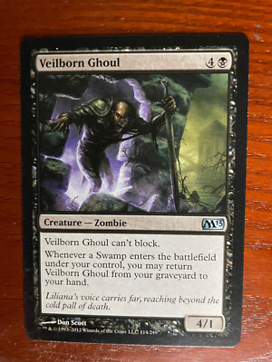 MTG Veilborn Ghoul CARD SINGLE USED EXCELLENT CONDITION SEE PHOTOS | eBay