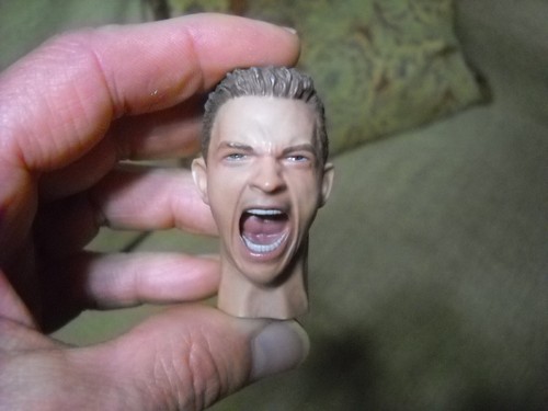 12'' HOT TOYS EXPRESSION ACTION FIGURE GI JOE SCREAMING HEAD FACE USA ...