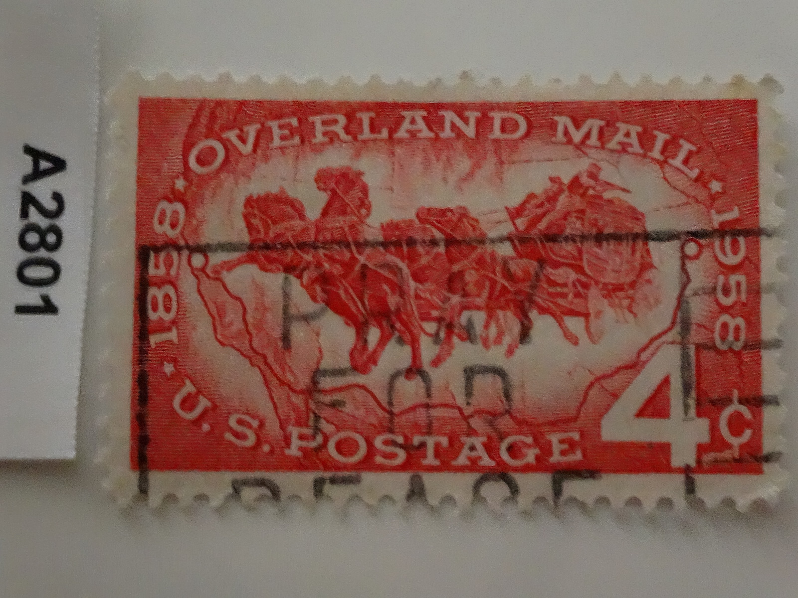 USA Stamp Overland Mail 4 Cents United States Postage | eBay