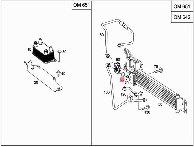 Genuine Mercedes O-Ring 5pcs A207 C204 C207 C216 C218 R172 R231 S204 ...