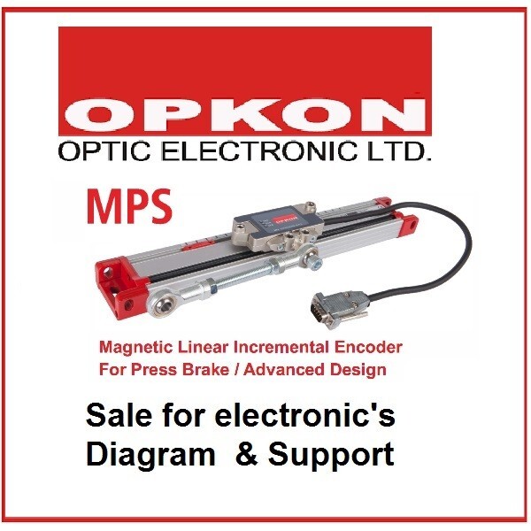 OPKON MPS PRESS BRAKE POSITION TRANSDUCER MAGNETIC INCREMENTAL ENCODER ...