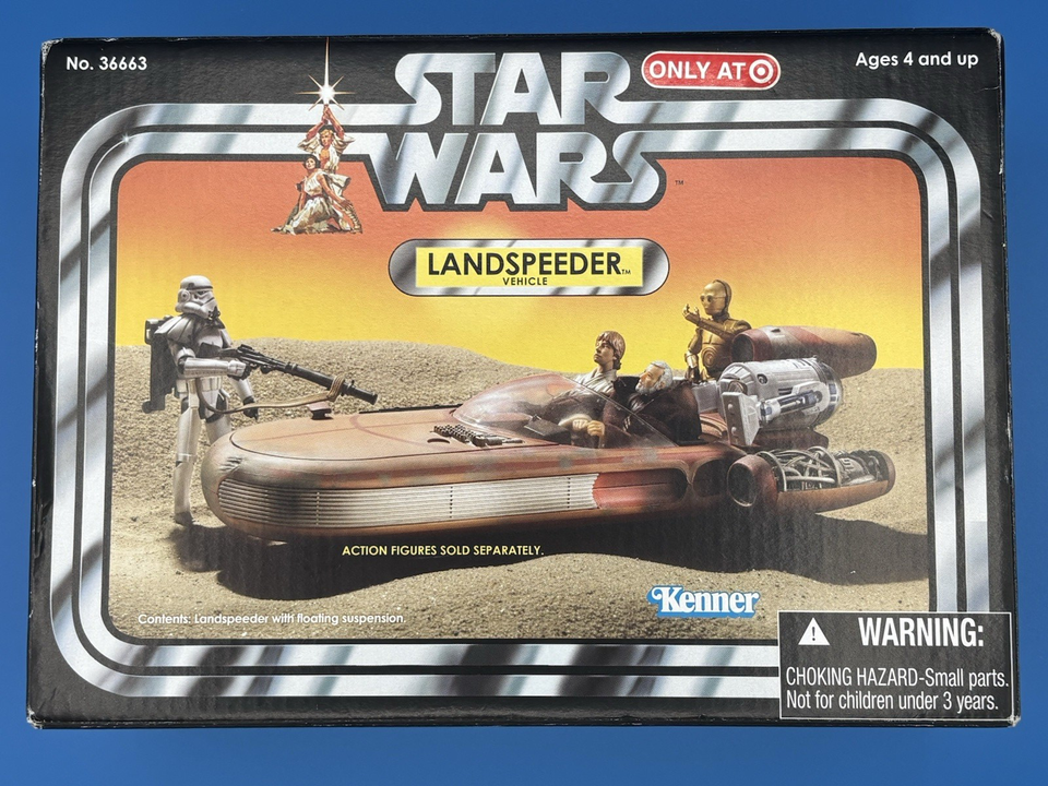 2011 Star Wars Vintage Collection TVC Landspeeder Target Exclusive ...