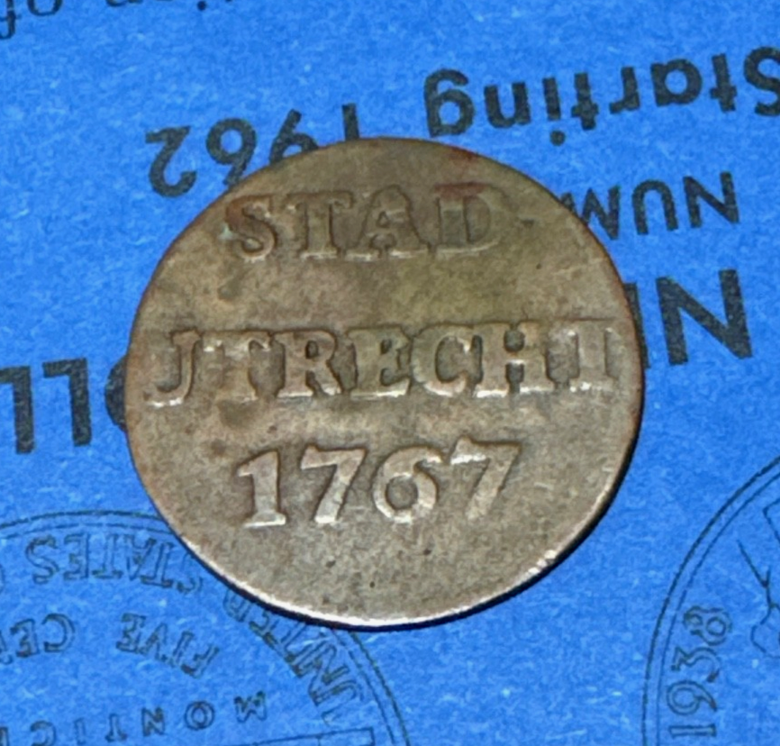 AWESOME !! - 1767 Colonial Copper w/ Lion & Crown ☆ FIRST NEW YORK ...
