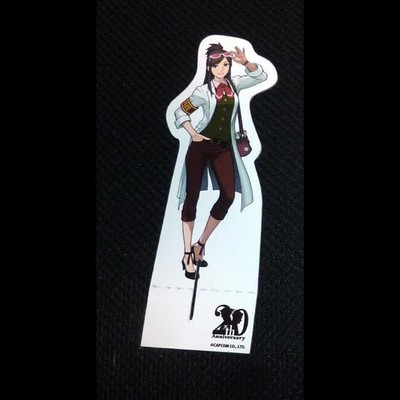 Ace Attorney 20th Anniversary Akane Hozuki Character Stand Pasela Cafe ...