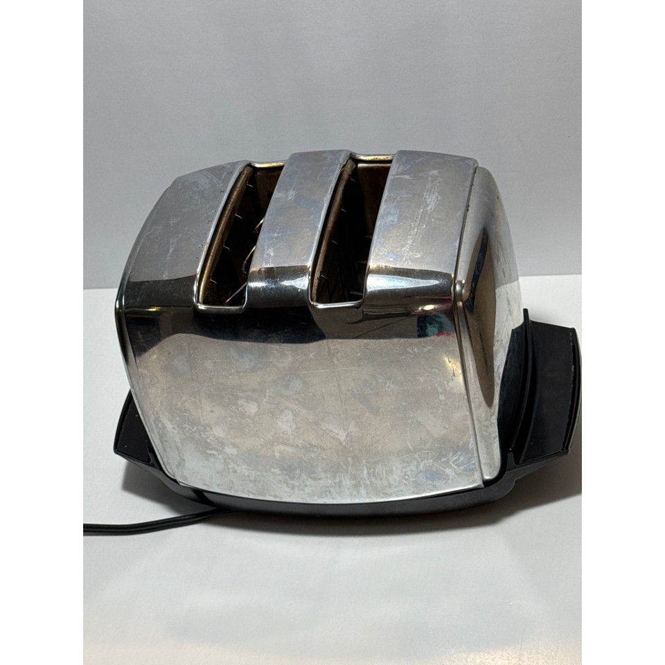 Vintage- Working- Sunbeam AT-W Chrome Toaster Radiant Shade Control ...