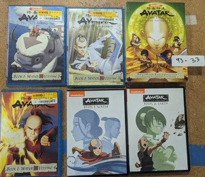 Avatar Dvd Lot Nickelodeon The Last Airbender Box Set Assorted | eBay