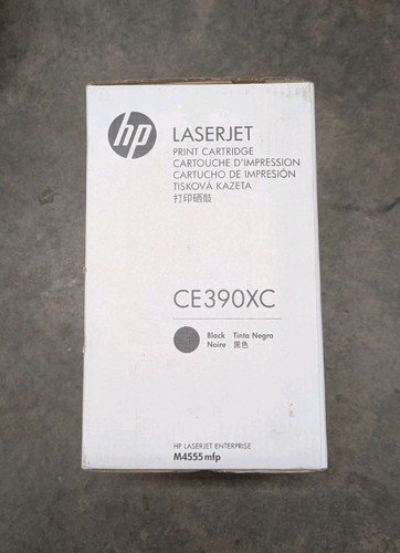 HP 90X CE390X CE390XC Black Toner Cartridge - High Yield, Genuine ...