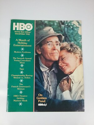 HBO Home Box Office Movie TV Booklet Program Guide December 1982 On ...