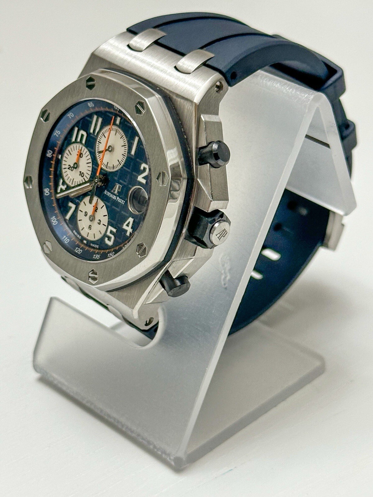 Audemars AP Royal Oak Offshore Navy 42mm 26470ST.OO.A027CA.01 26470ST ...