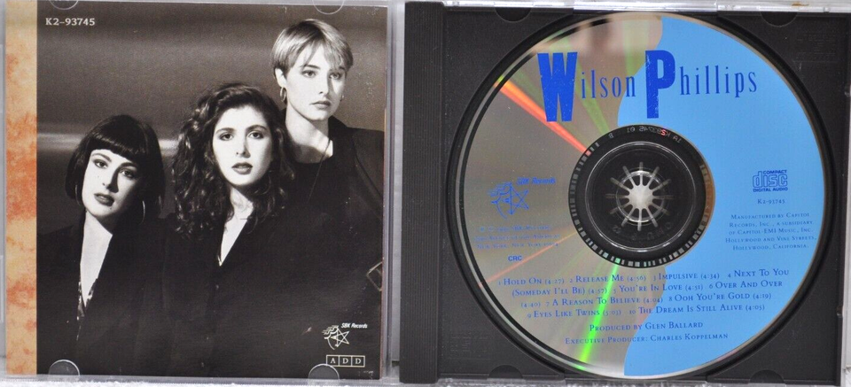 Wilson Phillips - Music CD by Wilson Phillips | eBay