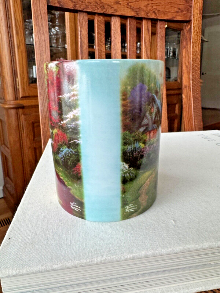 Thomas Kinkade Coffee Tea Mug Amcal- For The Gift Of Art (A Quite ...