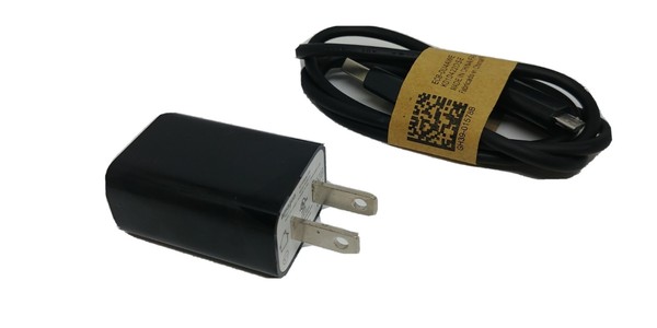 Amazon original 5W 5V 1A USB Power Adapter FANA7R Black (With Micro USB ...