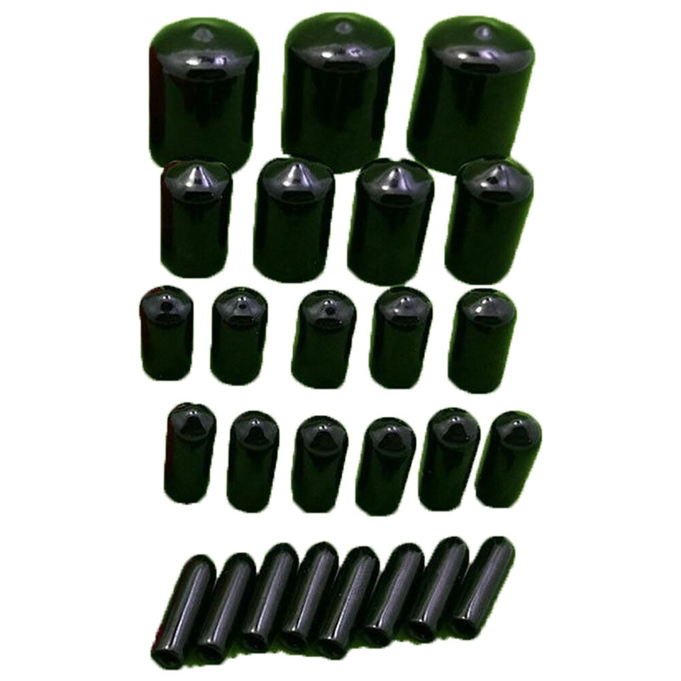 PVC Vinyl Rubber Round End Cap Thread Cover Steel Pipe Plastic Tube ...