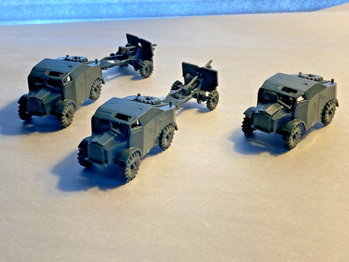 HO/OO scale Airfix 3 Field Artillery Tractors & 2 Cannons L@@k | eBay