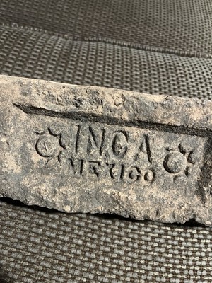 Inca Mexico Clay Brick - Cool Vintage Shelf Decor | eBay