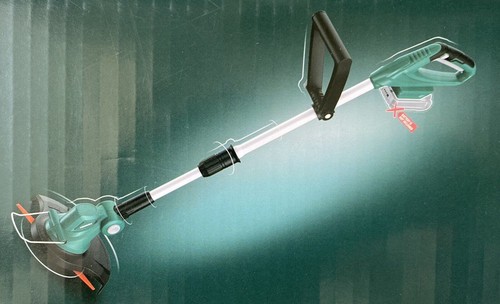 FERREX Akku Rasentrimmer 20 V Trimmer Zusatzhandgriff Kunststoff Messer ...