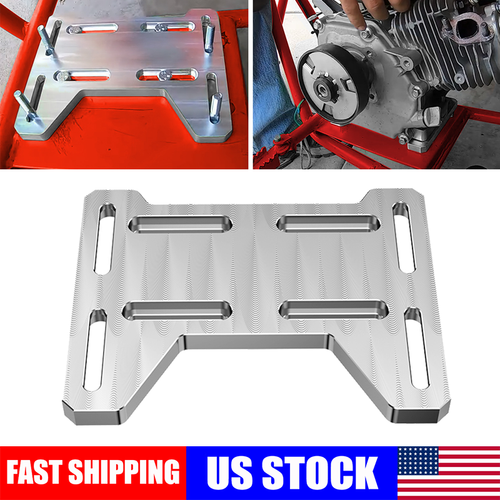 Universal Engine Mount Aluminum Alloy For Mini Bike Go Kart Doodlebug ...