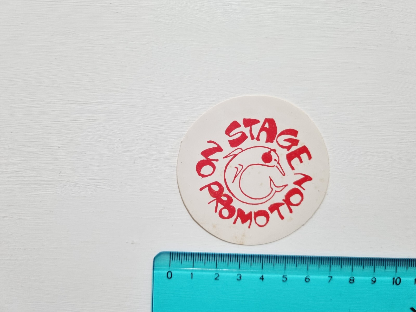 Adhesive Promotion on Stage Sticker Autocollant Vintage 80s Original ...