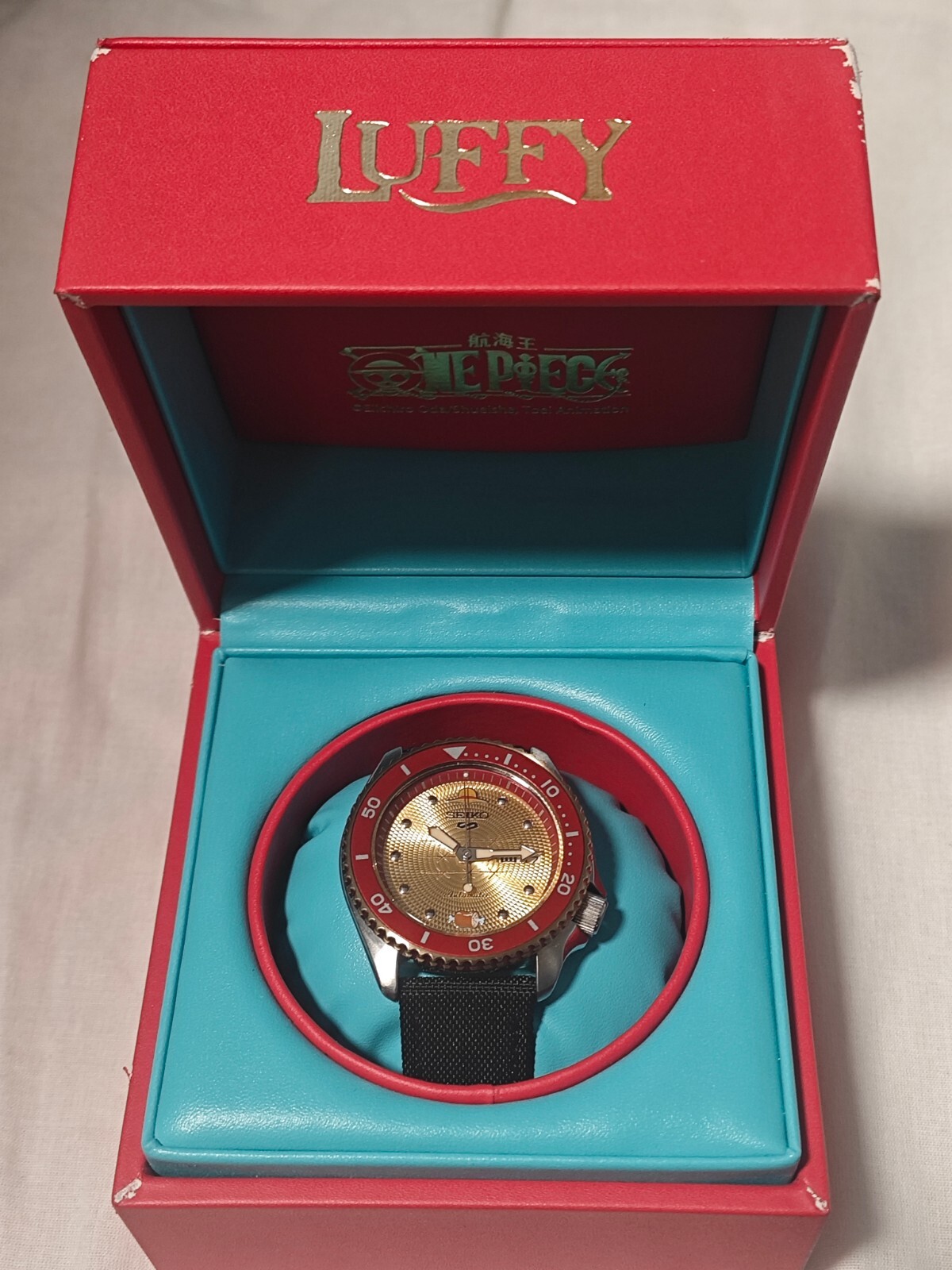 Seiko 5 x One Piece Monkey D. Luffy Watch Anime Limit… - Gem
