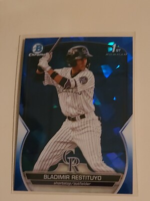 Bladimir Restituyo 2023 Bowman Chrome Sapphire 1st Bowman #BCP-234 | eBay