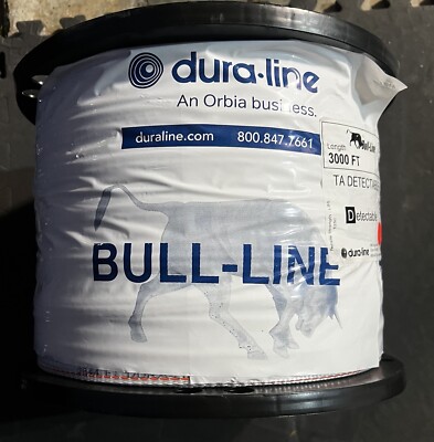 Bull-line Mule Tape, TA Detectable 3000ft, 1250 Lbs, WP12LC, Dura-Line ...